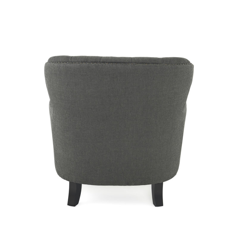 Parmelee Club Chair Fabric Gray